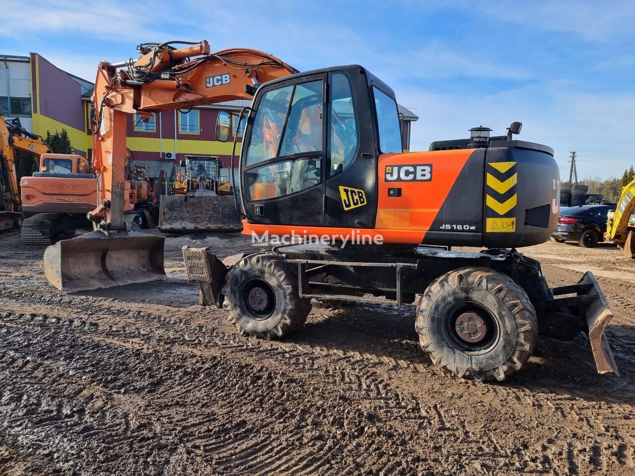JCB JS160W Wheeled Excavator | Machinelista